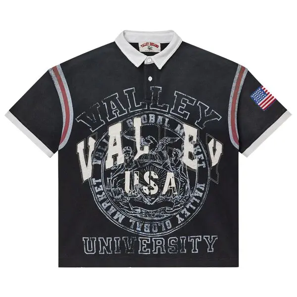 VALE FOREVER Valley Usa Rugby - Black