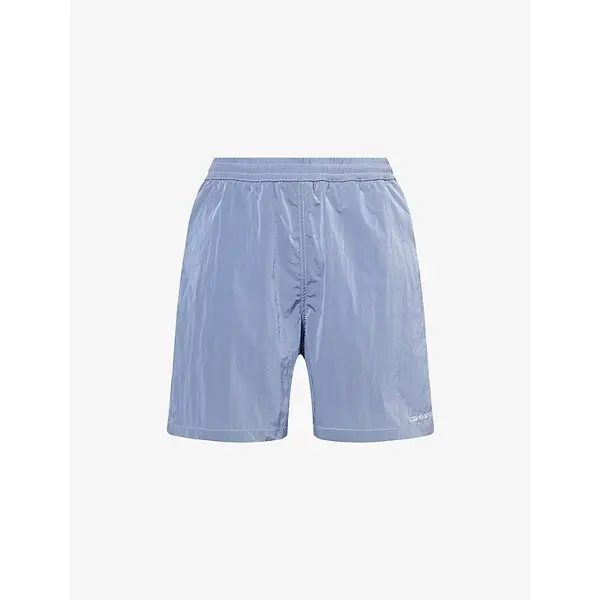 Carhartt Work In Progress Canby Swim Shorts - Gentle Blue / White