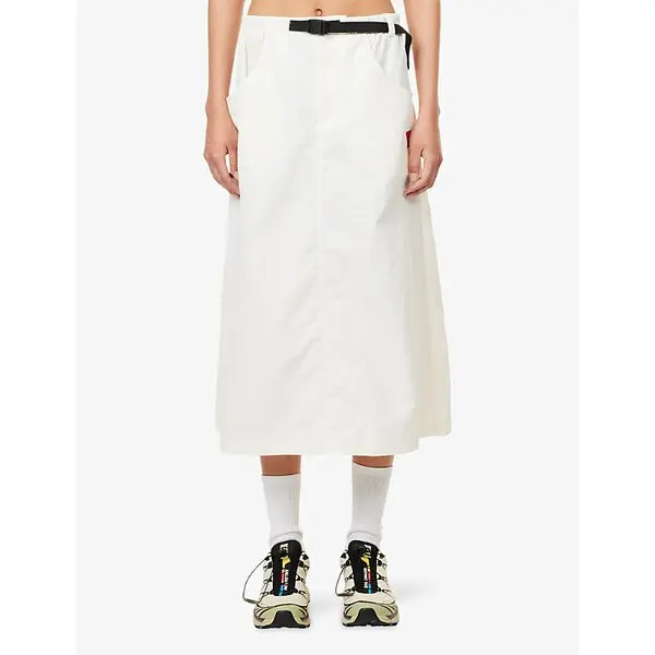 The North Face Woven Midi Skirt With Belt