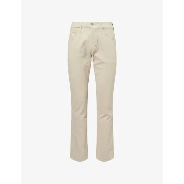 Citizens Of Humanity Elijah Cotton-blend Trousers - Wheat (dk Beige)
