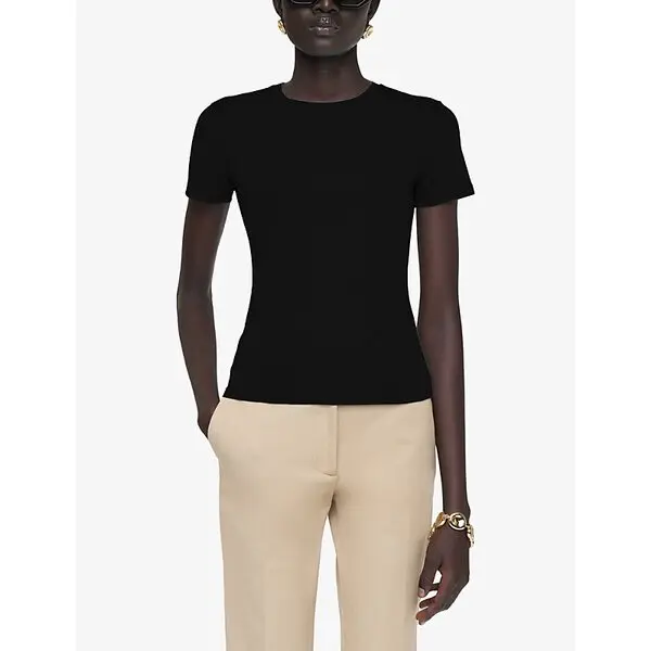 JOSEPH Livia Short-sleeved Cotton-jersey T-shirt