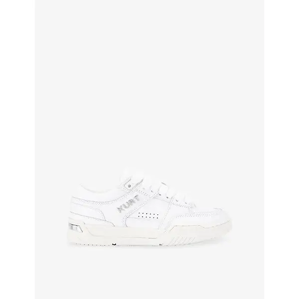 Kurt Geiger Hatton Leather Trainers - White