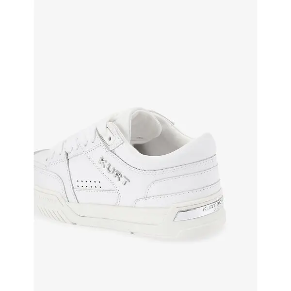 Kurt Geiger Hatton Leather Trainers - White