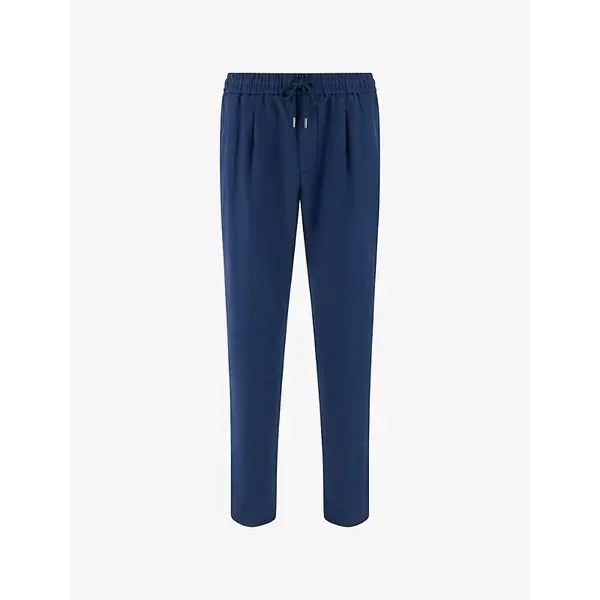 Boggi Milano Tapered Linen Trousers