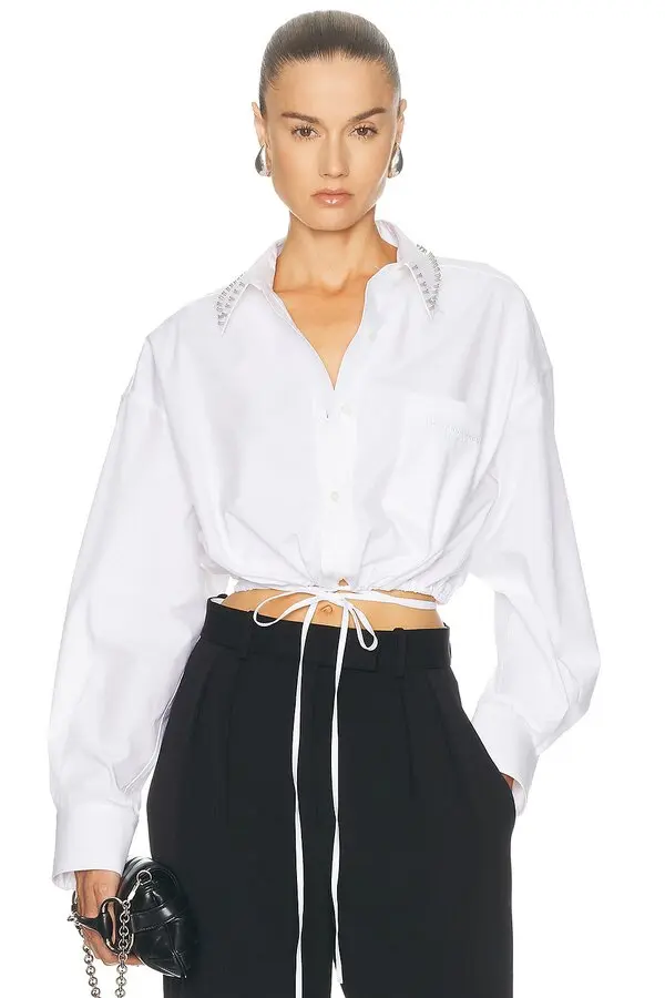 Alexander Wang Wrap Shirt - White