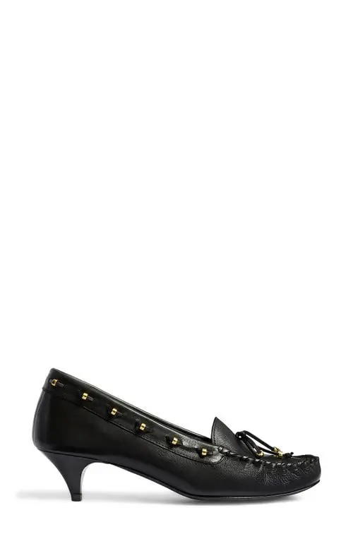 Khaite Milly Moc Toe Pump - Black