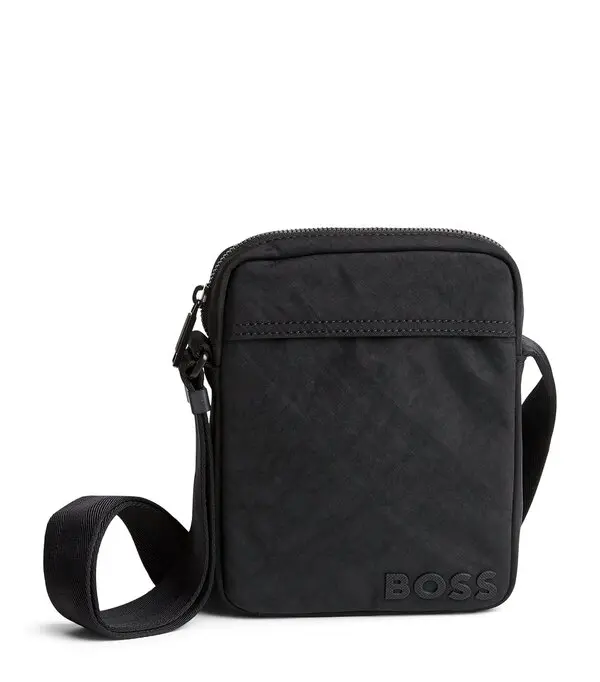 BOSS Small Logo Cross-body Bag - Black