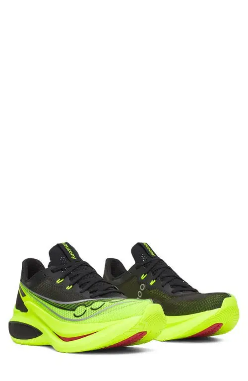 Saucony Endorphin Pro 5 Racing Shoe - Citron/black