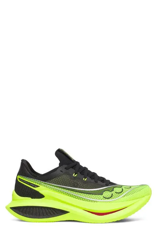 Saucony Endorphin Pro 5 Racing Shoe - Citron/black