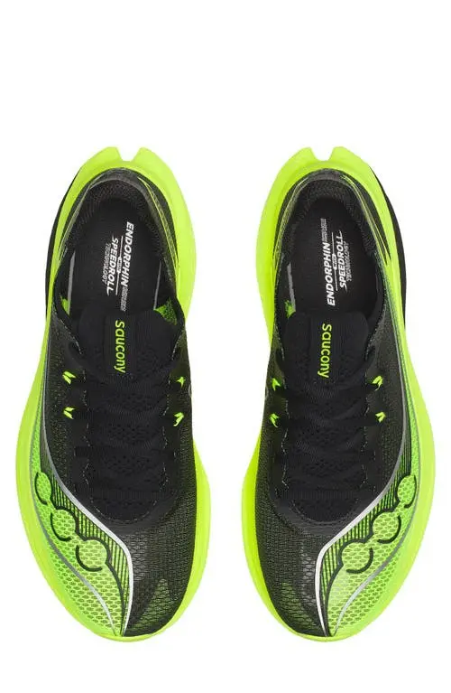 Saucony Endorphin Pro 5 Racing Shoe - Citron/black