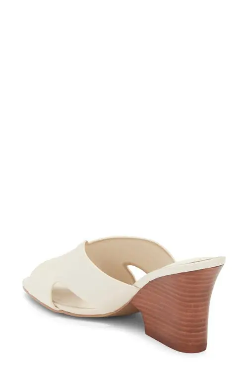 CECILIA NEW YORK Faye Wedge Slide Sandal - Bone