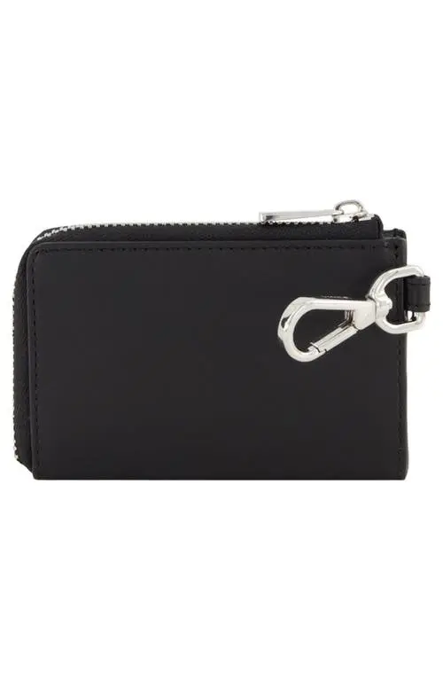 Vince Zip Top Leather Card Case