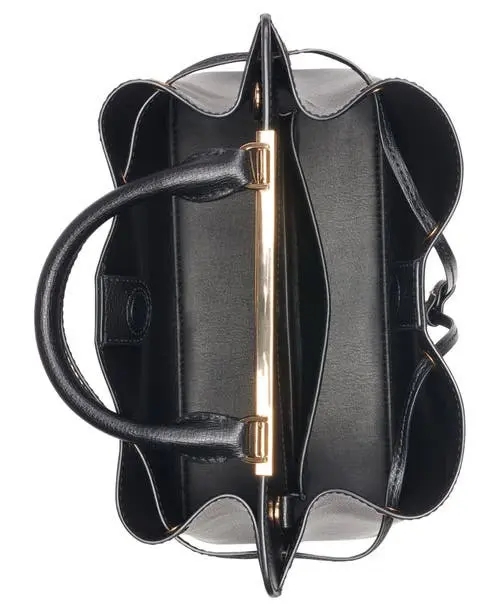 Karl Lagerfeld Paris Evelina Bucket Bag - Black/gold