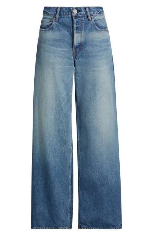 Moussy Vintage Phillipston High-waist Straight-leg Jeans