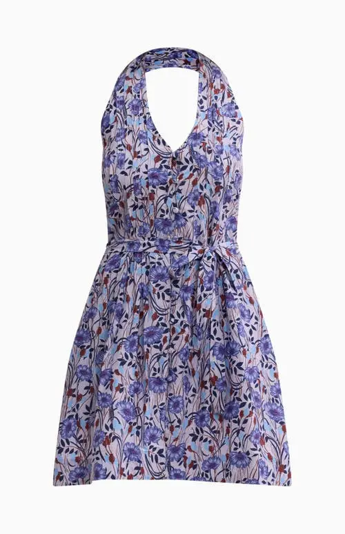 Rebecca Taylor Daphne Halter Mini Dress