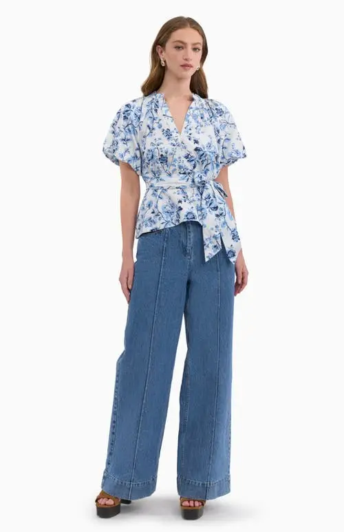 Rebecca Taylor Emelia Printed Blouse