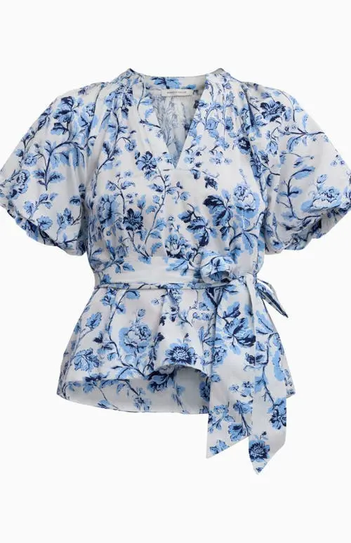 Rebecca Taylor Emelia Printed Blouse