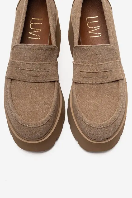 PROLOGUE SHOES Santia Chunky Platform Loafer