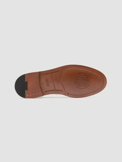 Officine Creative Leather Penny Loafers - White