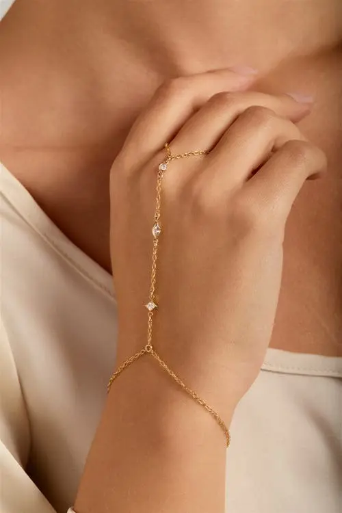 SET & STONES Tavi Hand Chain
