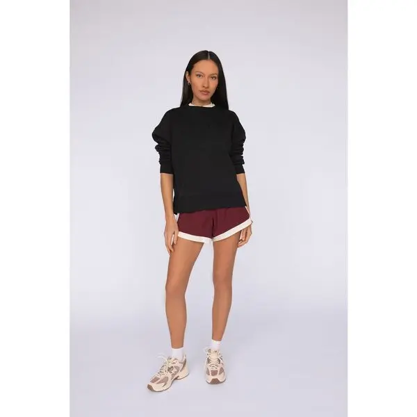 FORE-TÉ CLUB ATTIRE Club Crew Neck Sweatshirt - Black
