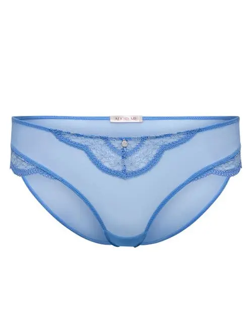 ADORE ME Elea Bikini Panties - Medium Blue
