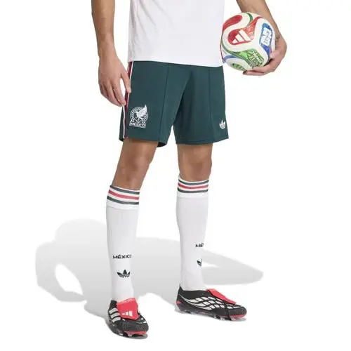 Adidas Mexico National Team Fifa X World Cup 2026 Third Replica Shorts - Green
