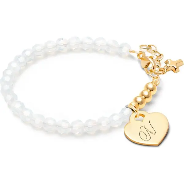 TINY BLESSINGS 14k Gold Crystal Bracelet - 14k Gold - N