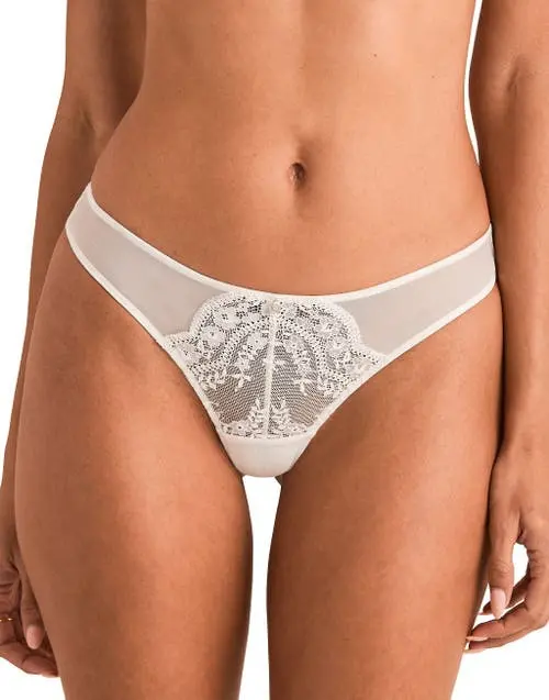 ADORE ME Elea Thong Panties - White