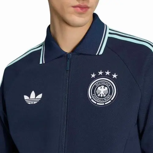 Adidas Germany National Team 2006 Away Full-zip Anthem Jacket By