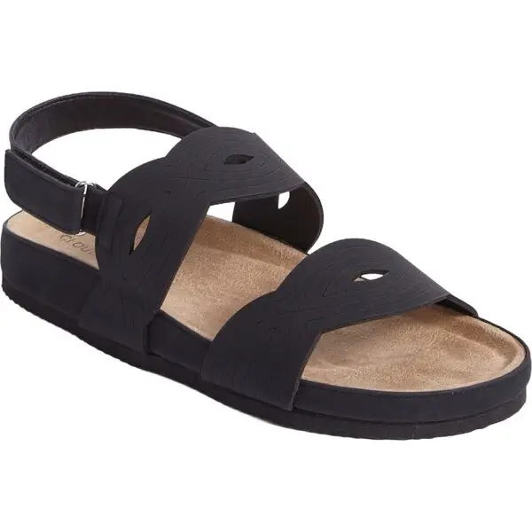 COMFORTVIEW The Noelle Sandal - Black