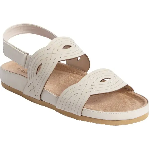 COMFORTVIEW The Noelle Sandal - Bone