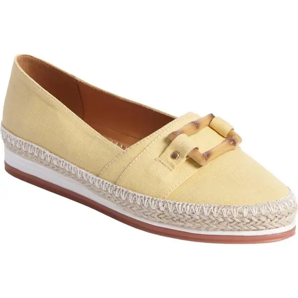 COMFORTVIEW The Lorelai Slip On Flat - Yellow