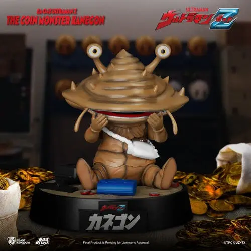 BEAST KINGDOM Ultraman Z Ea-042 Coin Monster Kanegon Statue