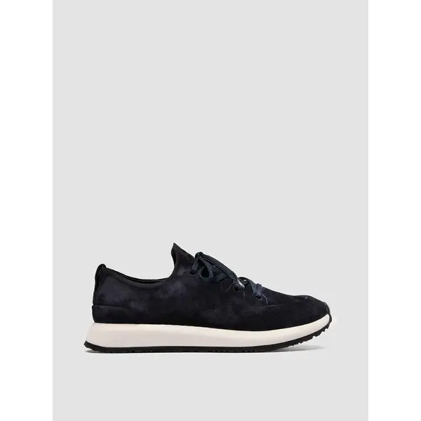 Officine Creative Entire 001 Suede Sock Sneakers - Blue