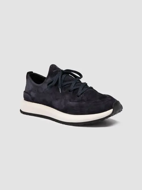 Officine Creative Entire 001 Suede Sock Sneakers - Blue