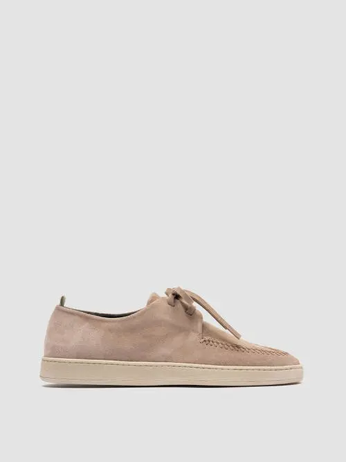 Officine Creative Herbie 012 Suede Derby Shoes - Taupe