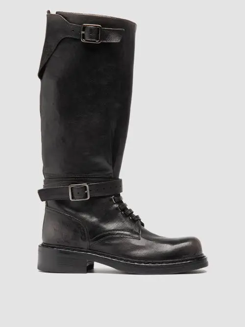 Officine Creative Dakota 003 Leather Boots