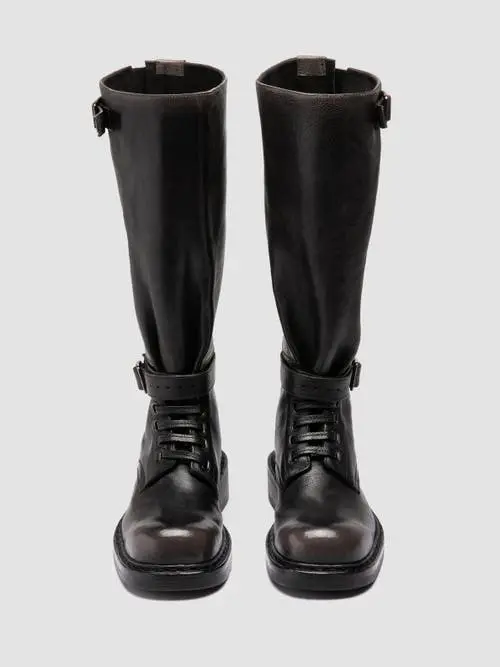 Officine Creative Dakota 003 Leather Boots