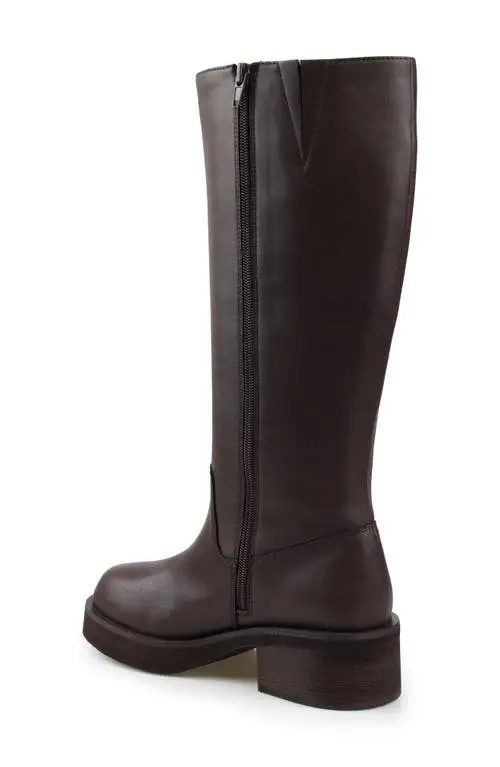 CANDIE'S Casmir Knee High Boots - Brown