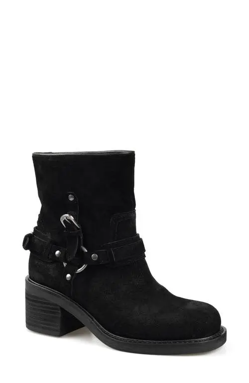 CANDIE'S Fridda Moto Bootie - Black