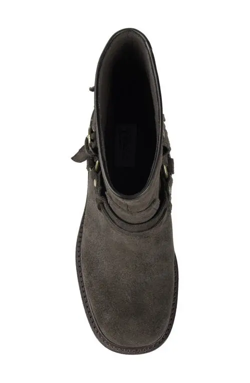 CANDIE'S Fridda Moto Bootie - Brown