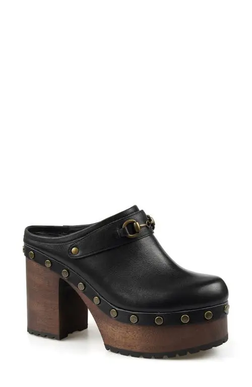 CANDIE'S Kelsee Platform Clog - Black