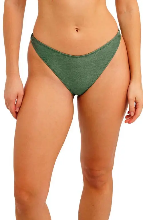 Freya Waves High-cut Bikini Bottom - Fern