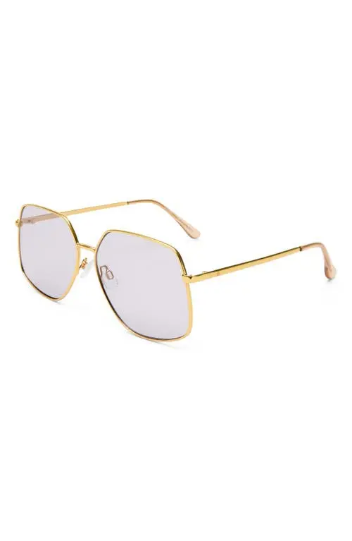AIRE Altair 61mm Sunglasses - Gold/sand/lavender Tint