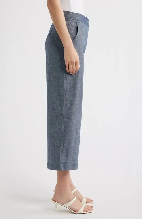 Halogen Cropped Straight-leg Pants