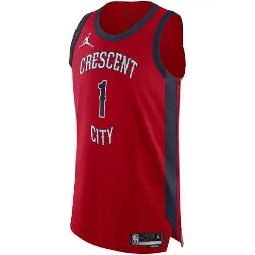 JORDAN BRAND Zion Williamson New Orleans Pelicans Statement Edition Authentic Jersey