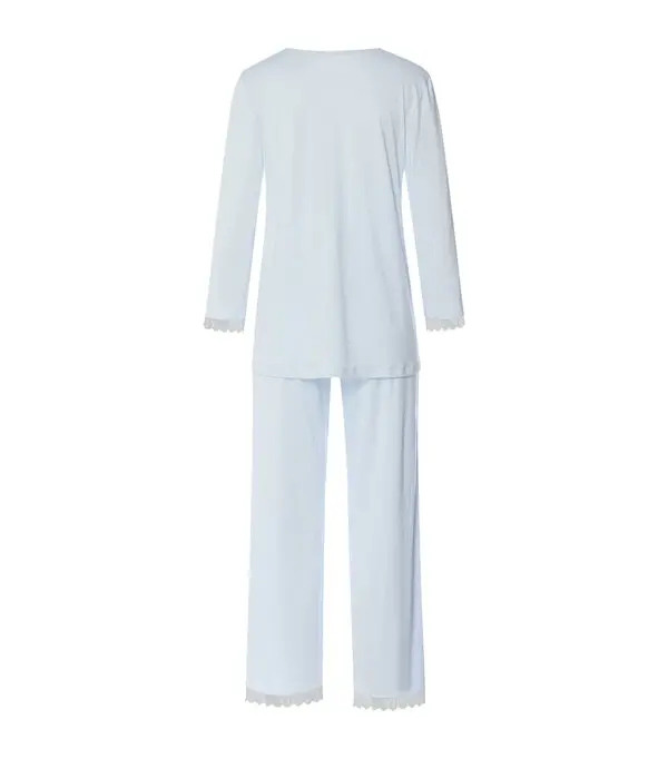 Hanro Cotton Long Inaya Pyjama Set