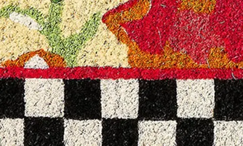 MACKENZIE-CHILDS Poppies Doormat