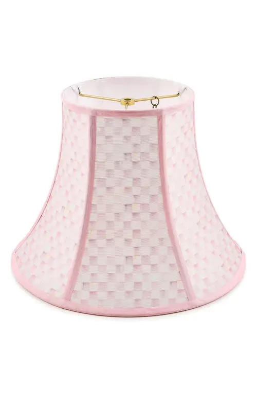 MACKENZIE-CHILDS Check Medium Lampshade - Rosy